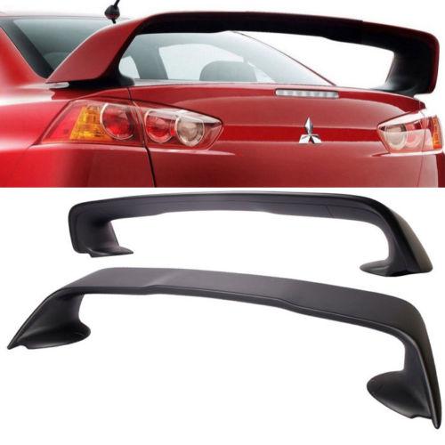 Purchase 08-12 Mitsubishi Lancer EVO Evoution 10 X ABS Black Rear Trunk ...