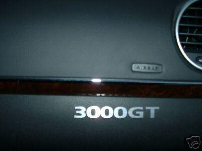 Find (2pcs) dashboard badge sticker decal *3000GT* in WORLDWIDE, US ...