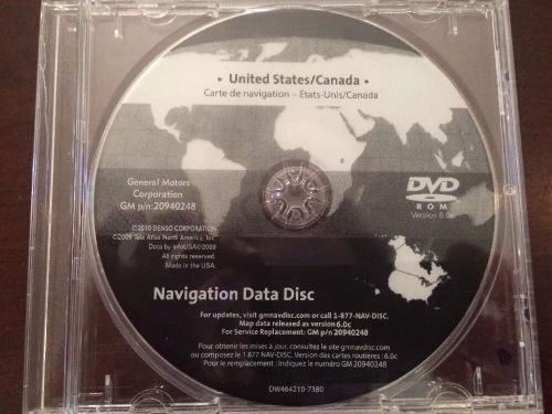 Find GM GPS Navigation Data Disc P/N 20940248 SILVERADO, HUMMER H2 ...