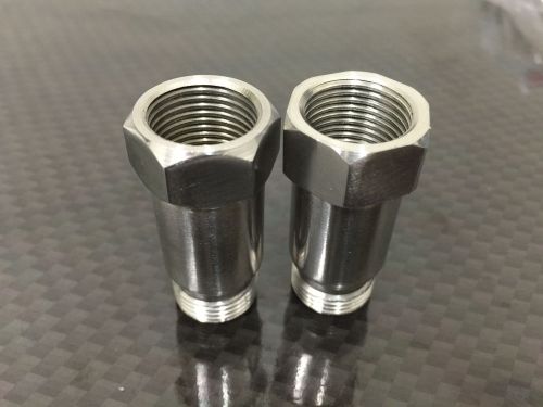 Find 2X O2 OXYGEN SENSOR EXTENDER EXTENSION SPACER M18 x 1.5 02 BUNG ...