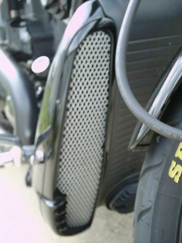 Find new painted radiator guard in,vrsc,v-rods,mesh.02 thru2012,or ...