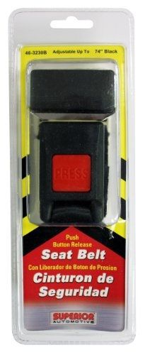 Find Superior 46-3230B Auto/RV Seat Belt, 74" Length, Black in USA ...