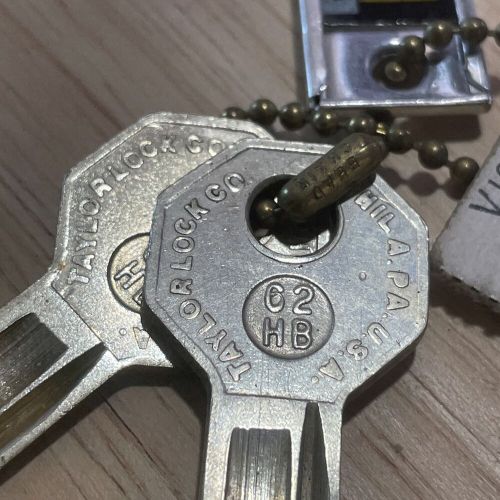 Find Vintage Set of Rolls Royce Keys (62HB) with Key Chain and Tag in ...