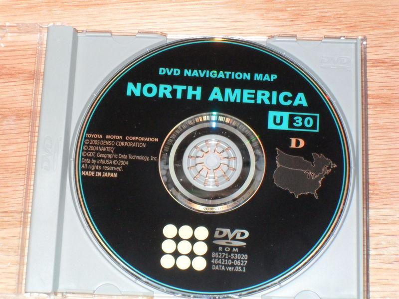 Find TOYOTA LEXUS NAVIGATION DVD CD DISC U30 NAVAGATION DISK OEM NAV ...