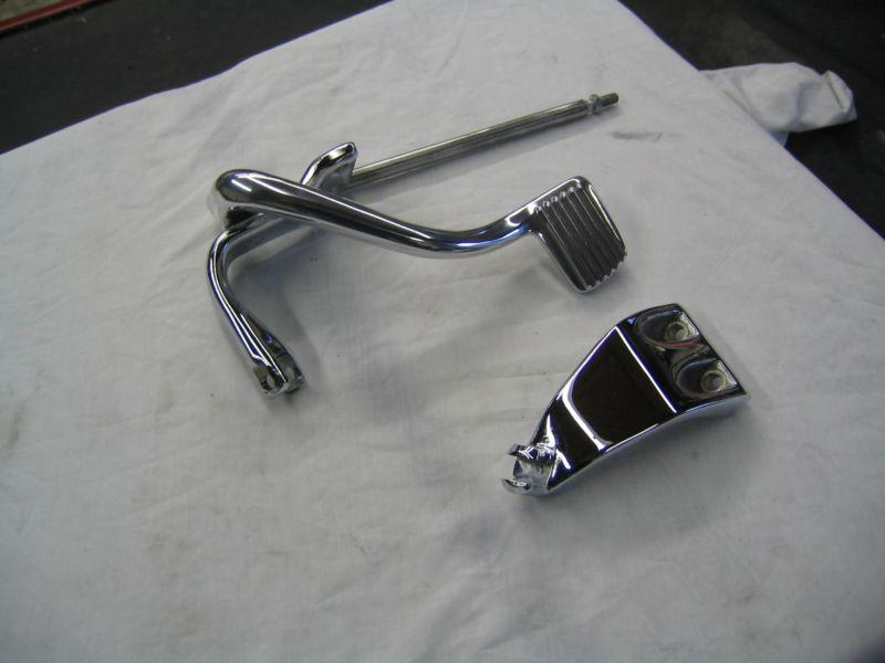 Find NEW HARLEY DAVIDSON OEM DYNA FXD MID CONTROLS POLISHED BRAKE LEVER ...