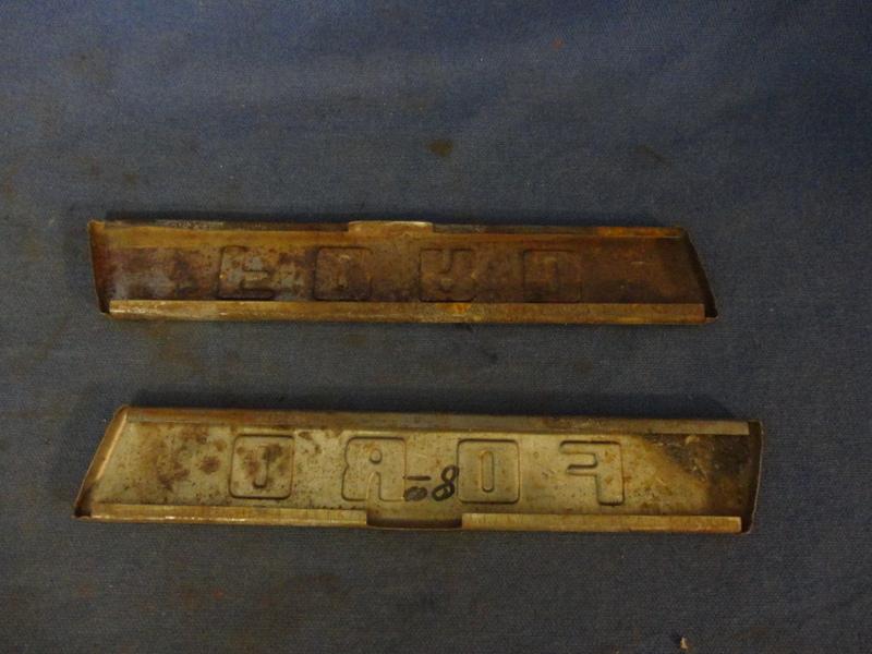Sell 1948 1949 1950 FORD F100 FENDER EMBLEMS - ORIGINAL in Humble ...