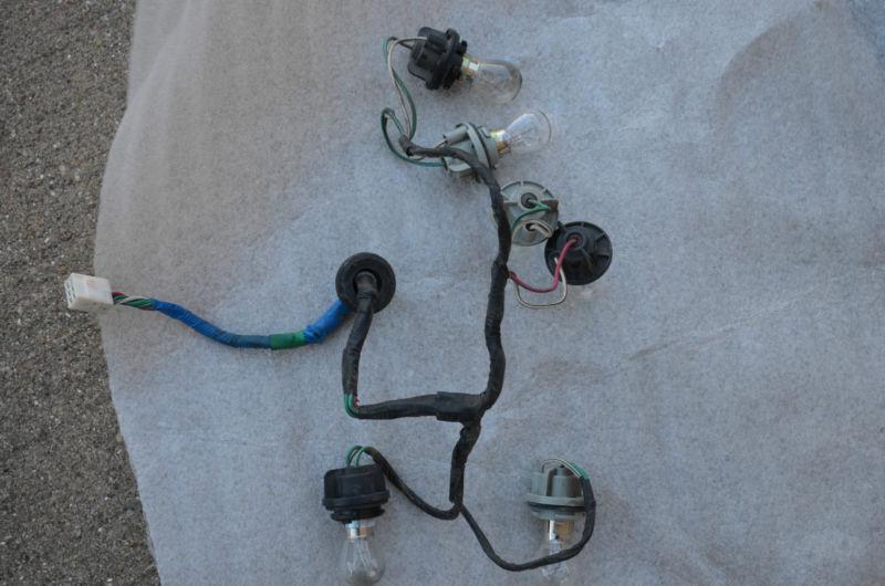 Sell 1992 -1994 LEXUS SC300/SC400 TAIL LIGHT HARNESS OEM FOR EITHER ...