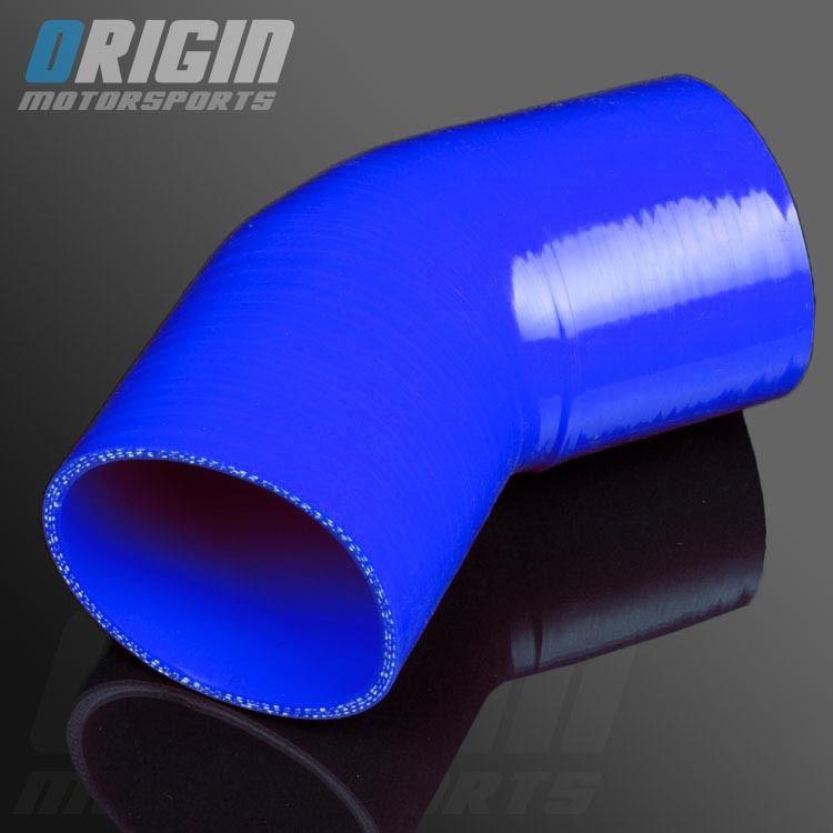 Sell BLUE 4.0" To 4.0" 45 Degree TURBO INTERCOOLER SILICONE Elbow Pipe ...
