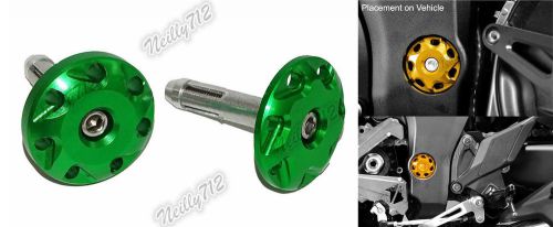 Sell Frame Hole Cover Cap Plug Green Fit 2010-2016 KAWASAKI Ninja 1000 ...