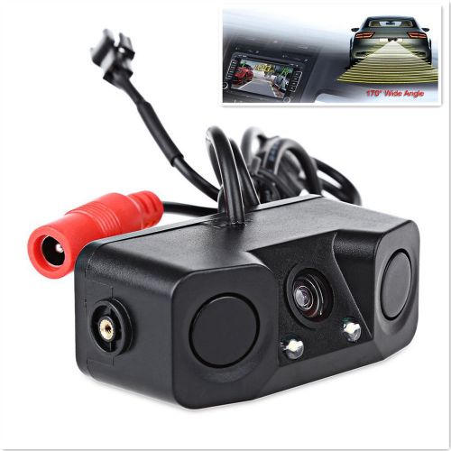 Sell 3 in 1 Dual Reversing Radar Sensor & Car Rear View Camera Backup ...