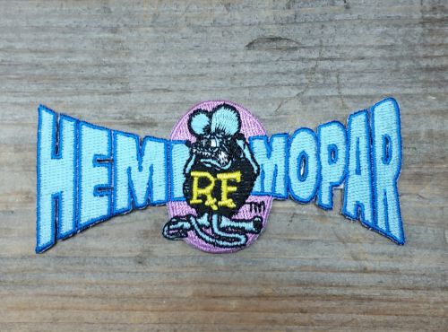 Sell HEMI MOPAR RAT FINK PATCH ED ROTH HOT ROD CUSTOM GASSER VTG STYLE ...