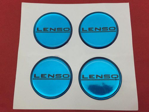 Sell X4 LENSO Sticker Rasin 50mm.(1.96") Wheel Center Caps Emblem Logo ...