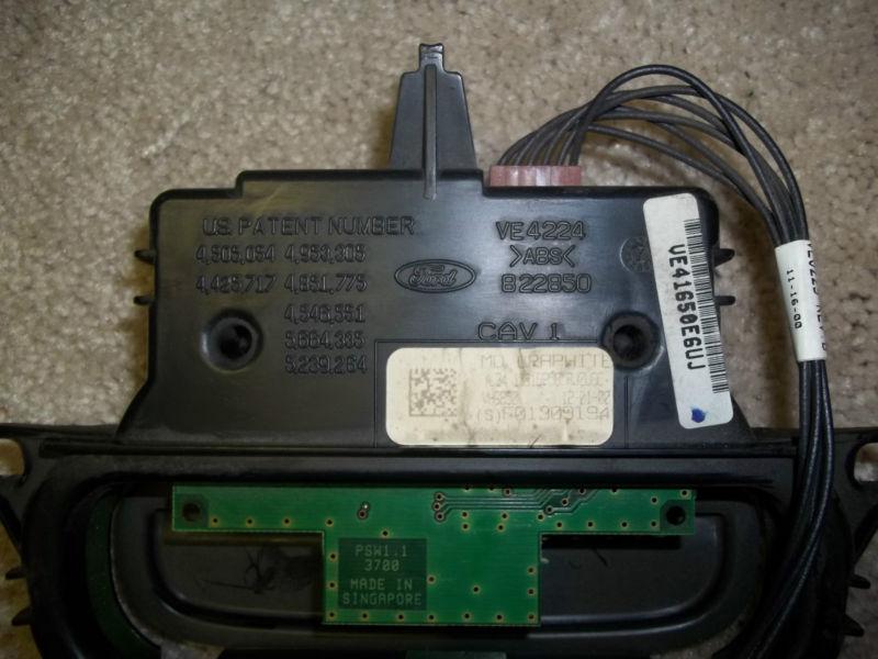 Sell 97-03 Ford F150 Overhead Console Digital Compass Temp Display w ...