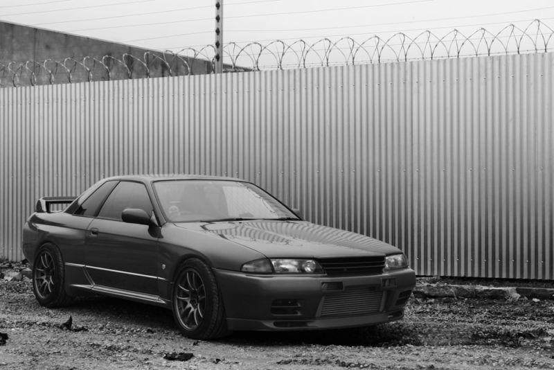 Purchase Nissan Skyline R32 Advan Wheels HD Poster Super Car B&W Print ...