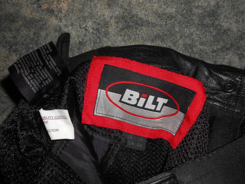 Purchase Bilt BLL11 Leather Pants Motorcycle track? Street? Reinforced ...