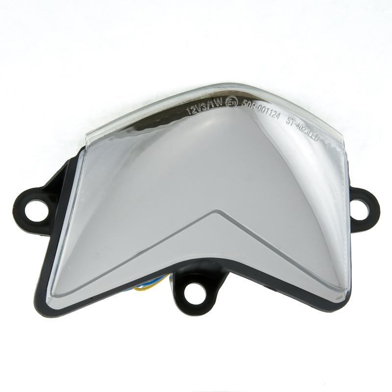 Purchase Chrome Integrated Led Blinker Taillight Kawasaki ZX10R 04-05 ...