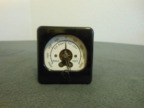 Purchase VINTAGE AIRGUIDE ALTIMETER GAUGE AIRPLANE AVIATION OLD PLANE ...