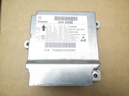 Purchase 11 12 13 VW VOLKSWAGEN ROUTAN AIR BAG CONTROL MODULE COMPUTER ...