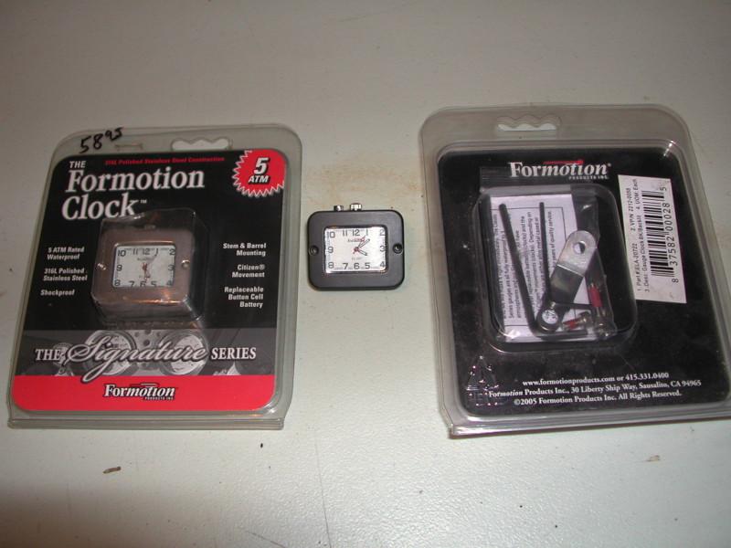 Purchase Formotion Billet Motorcycle Clock Chrome in Kokomo, Indiana ...