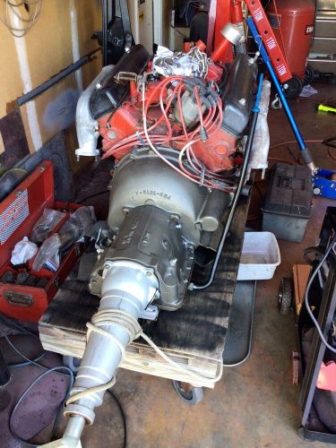 Purchase 292-312 Ford Engine Y Block With Rebuilt Transmission and Air ...