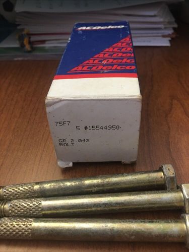 Purchase Genuine GM OEM 15544950 Starter Mounting Bolt Lot Of 3 in ...