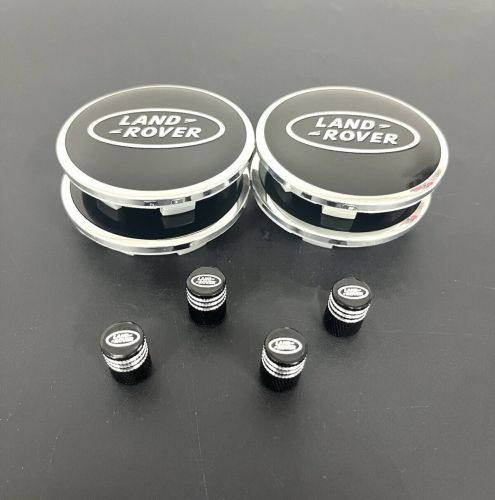 Purchase 8 Piece Land Rover Range Rover Wheel Center Hub Caps & Air ...