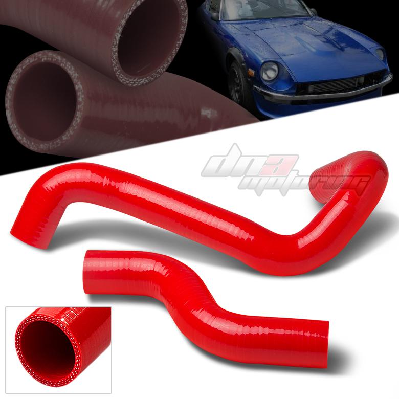 Purchase 75-78 NISSAN DATSUN 280Z S130 L28 RED SILICONE DIRECT FIT ...