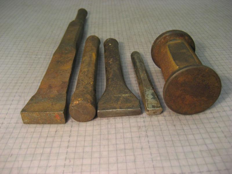 Purchase 5 AUTO BODY CHISEL PUNCHES dolly dollies tool autobody 601x in ...