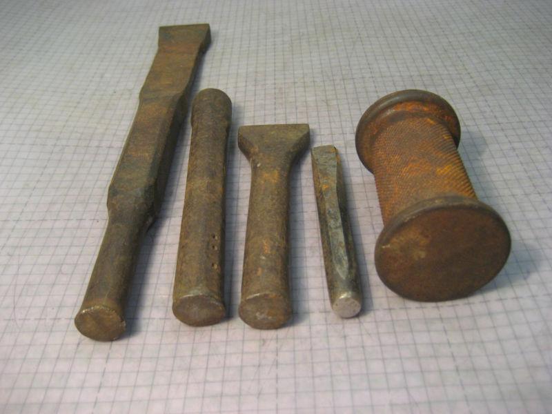 Purchase 5 AUTO BODY CHISEL PUNCHES dolly dollies tool autobody 601x in ...