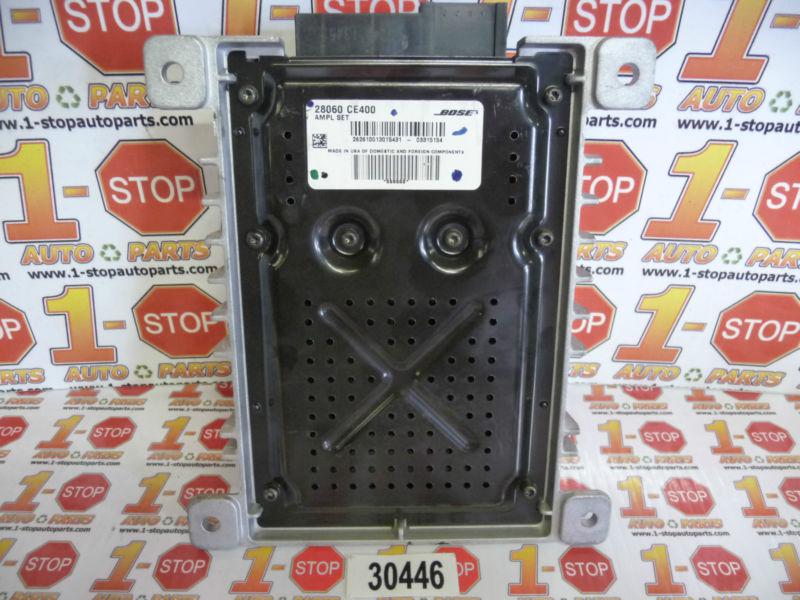 Purchase 03 04 NISSAN 350Z CPE BOSE AMPLIFIER 28060-CE400 OEM in ...