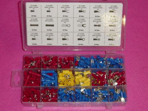 Buy NEW LOT OF 520 PC TERMINAL CONNECTOR SPLICE ASSORTMENT - in ...