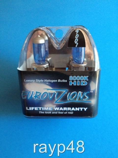 Buy white/blue tint 9007 Xenon HID look HIGH/LOW BEAMS Headlights Bulbs ...