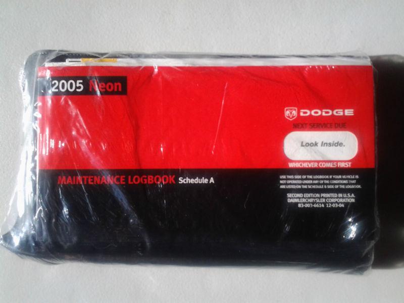 Buy 2005 Dodge Neon Owner's Manual in Mayer, Arizona, US, for US $10.00