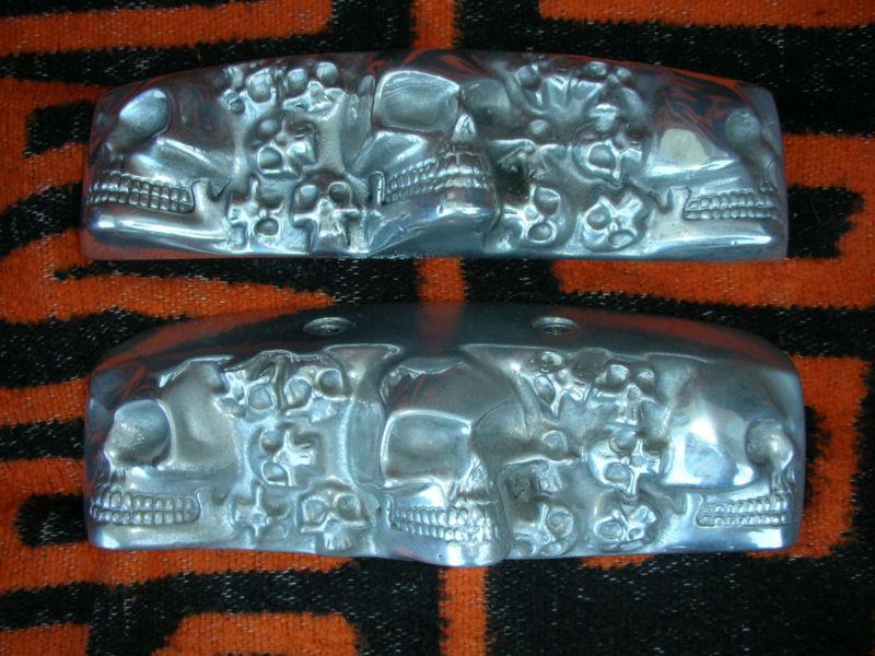 Buy HARLEY DAVIDSON -SKULL ROCKER CHROME COVER + FREE SHIPPING ! in ...