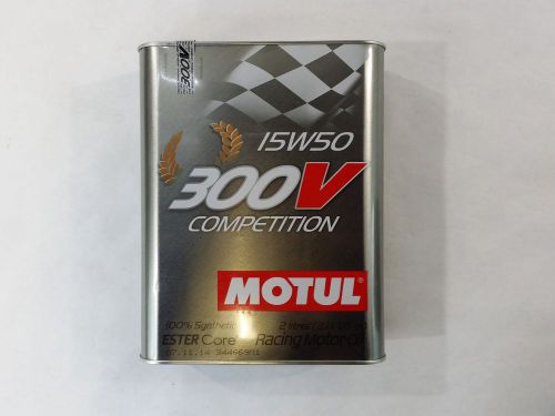 Buy 104244 Motul 300V 15W-50 Competition Engine Oil 2 Liter Can in Union City, California ...