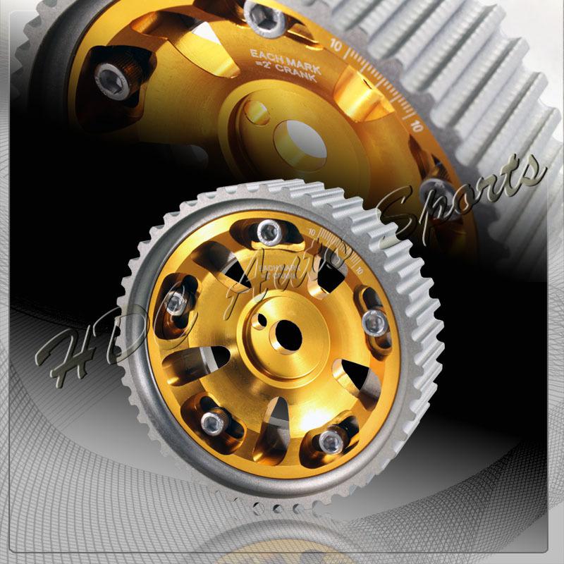 Buy Mitsubishi 4G16 SOHC Engine Aluminum Anodize Adjustable Bolt-on Cam ...