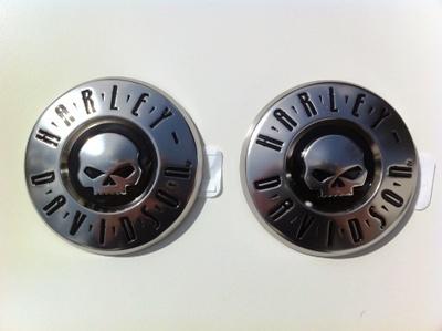 Buy Harley Skull Willie G Tank Emblems Screamin Eagle Road Glide Custom ...