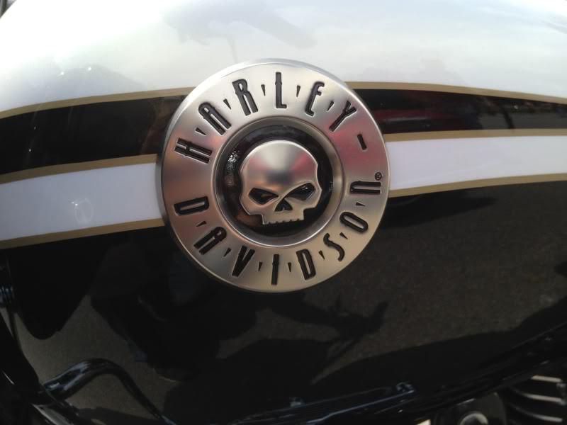 Buy Harley Skull Willie G Tank Emblems Screamin Eagle Road Glide Custom ...