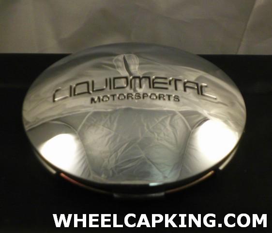 Buy Liquid Metal Wheels Chrome Custom Wheel Center Cap Caps Set 4, # BC ...