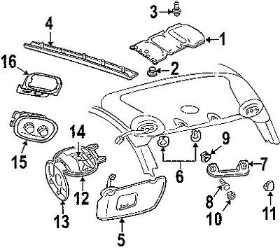 Buy DODGE 6504135 GENUINE OEM FACTORY ORIGINAL SILENCER RETAINER in ...