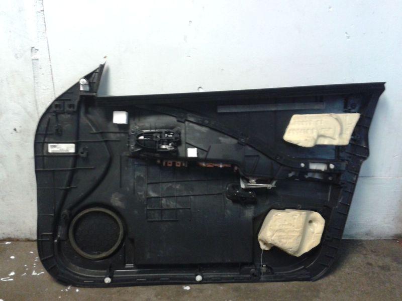 Buy 2005 NISSAN ALTIMA LEFT FR DOOR TRIM PANEL BLACK LEATHER OEM in ...