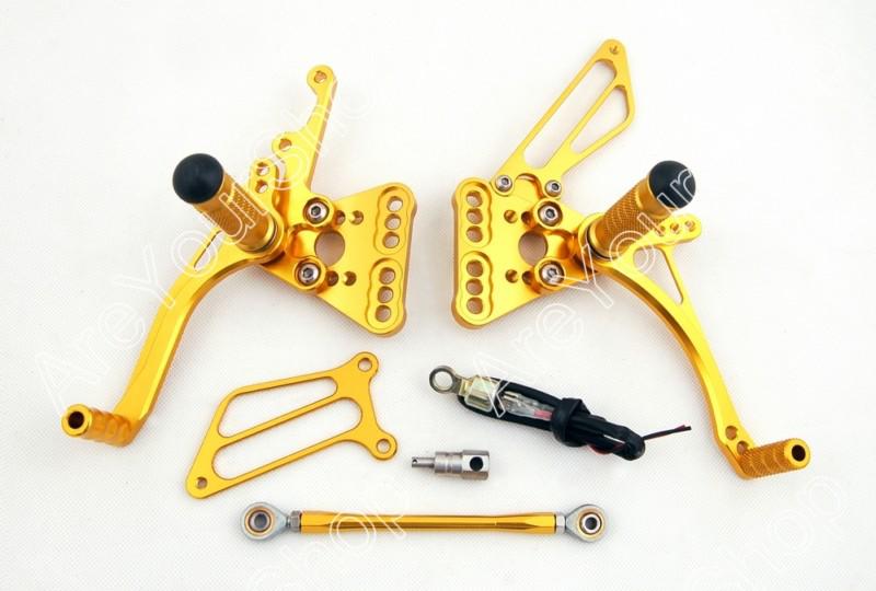 Buy Rearset Rear set Suzuki GSXR1000 GSXR 1000 2005-2006 Gold in Guang ...