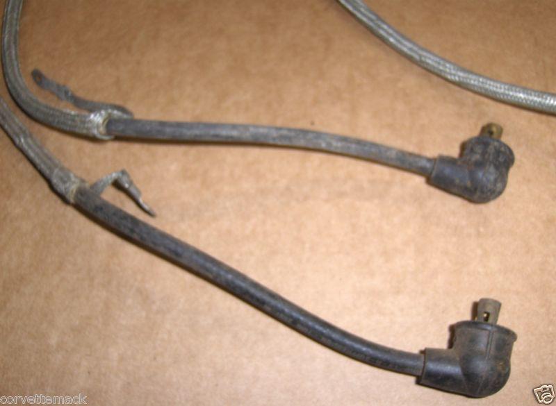 Find CORVETTE 427,454 BRAIDED SPARK PLUG WIRE SET 67,68,69,70,71,72,73 ...