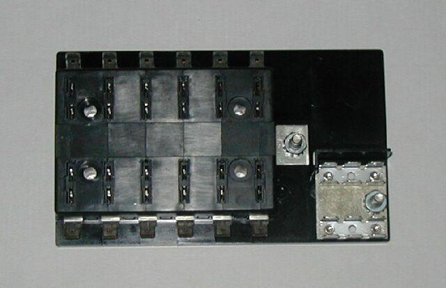Find 12 Fuse Panel WITH Grounds - uses ATO/ATC Fuses block hot rod rat ...