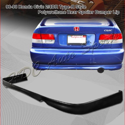 Find For 1996-1998 Honda Civic EK TR Style Polyurethane PU Rear Bumper ...