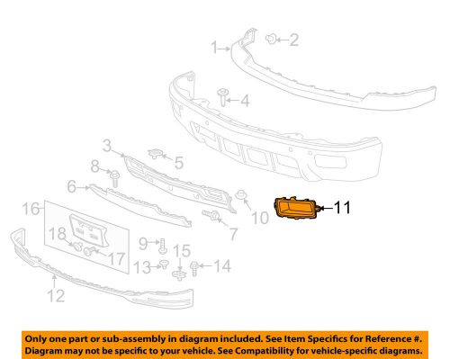 Find Chevrolet GM OEM 14-15 Silverado 1500 Front Bumper-Fog Lamp Bezel ...