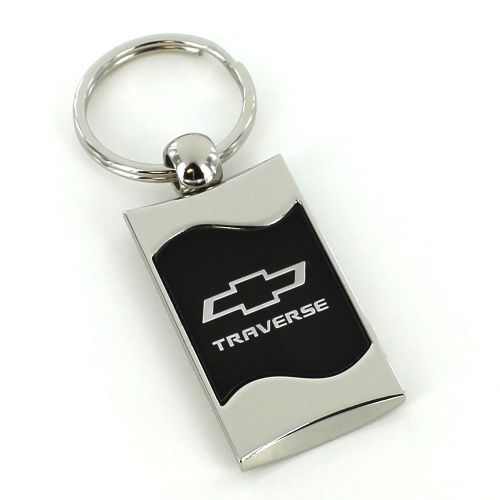 Find Chevy Traverse Black Spun Brushed Metal Key Ring in Naperville ...