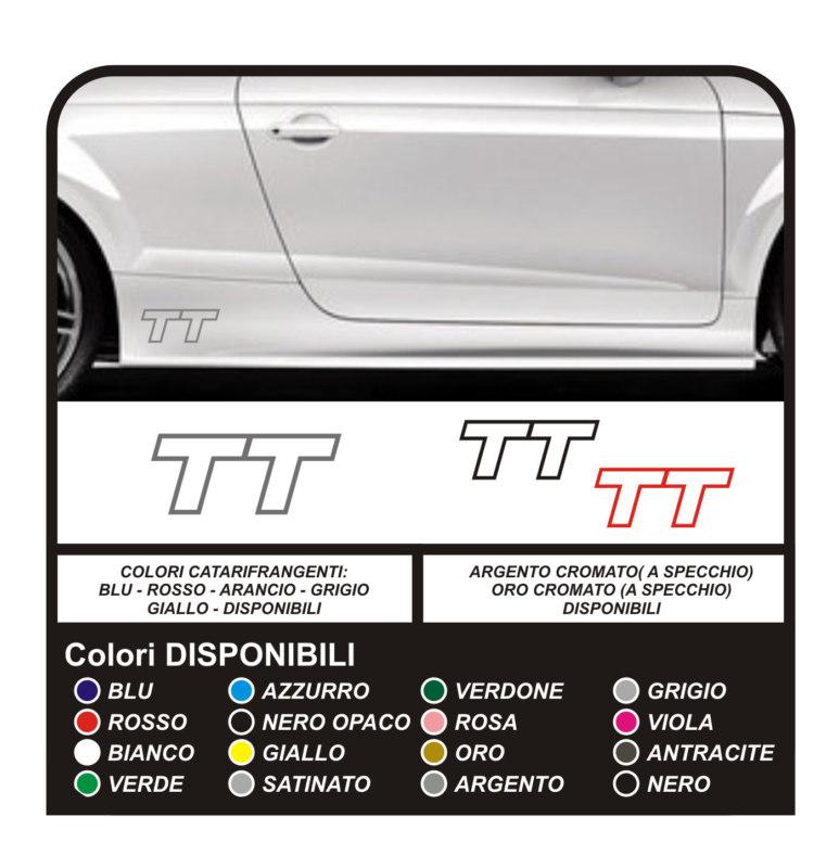 Find STICKER SIDE TT QUATTRO S-LINE stickers tuning decals in Roma, IT ...