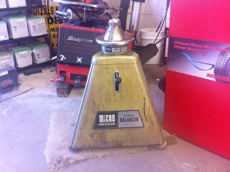 Find VINTAGE MICRO PRECISION WHEEL BALANCER MODEL M-60, MFG BY BADA CO ...