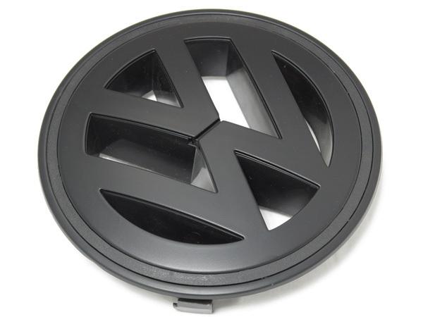 Sell Matte Black Front Emblem Badge VW Volkswagen Passat B6 R36 CC 05 ...